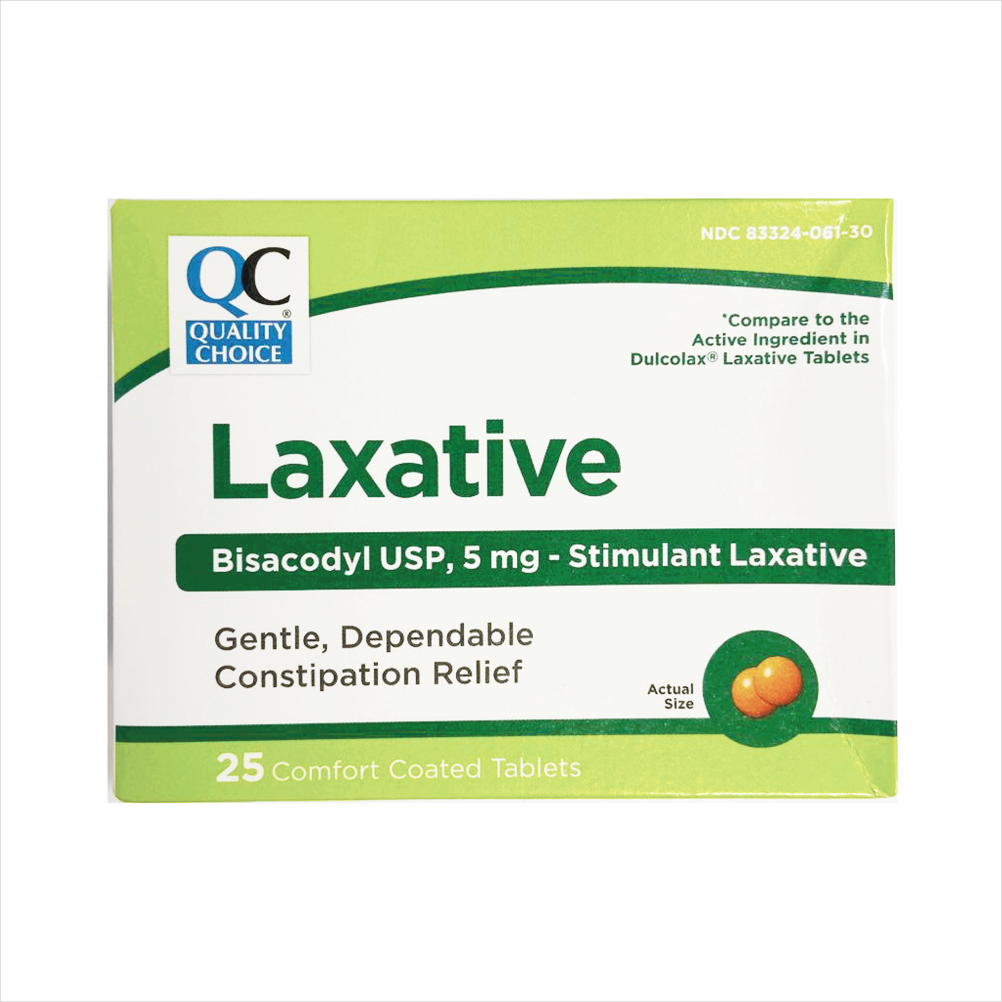 QC Laxative Bisacodyl USP 5mg – VE Pharmacy